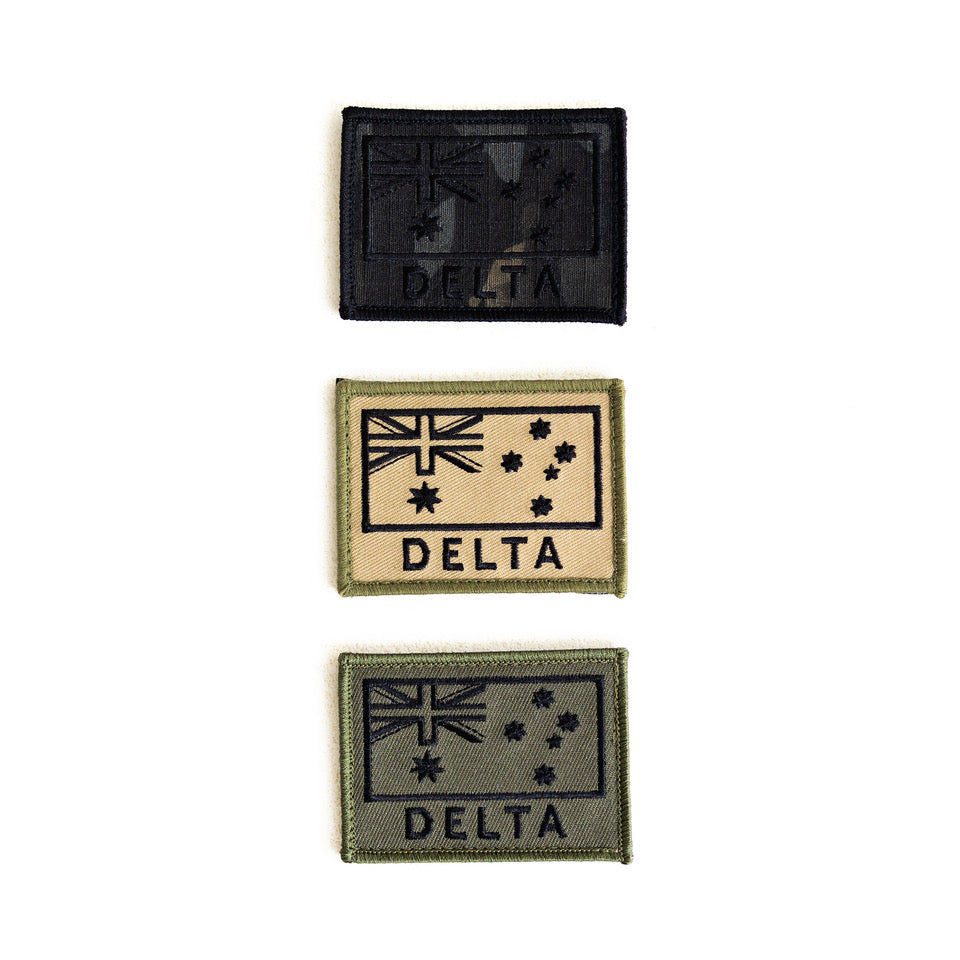 DELTA Aus Flag Velcro Patches – Delta Footwear