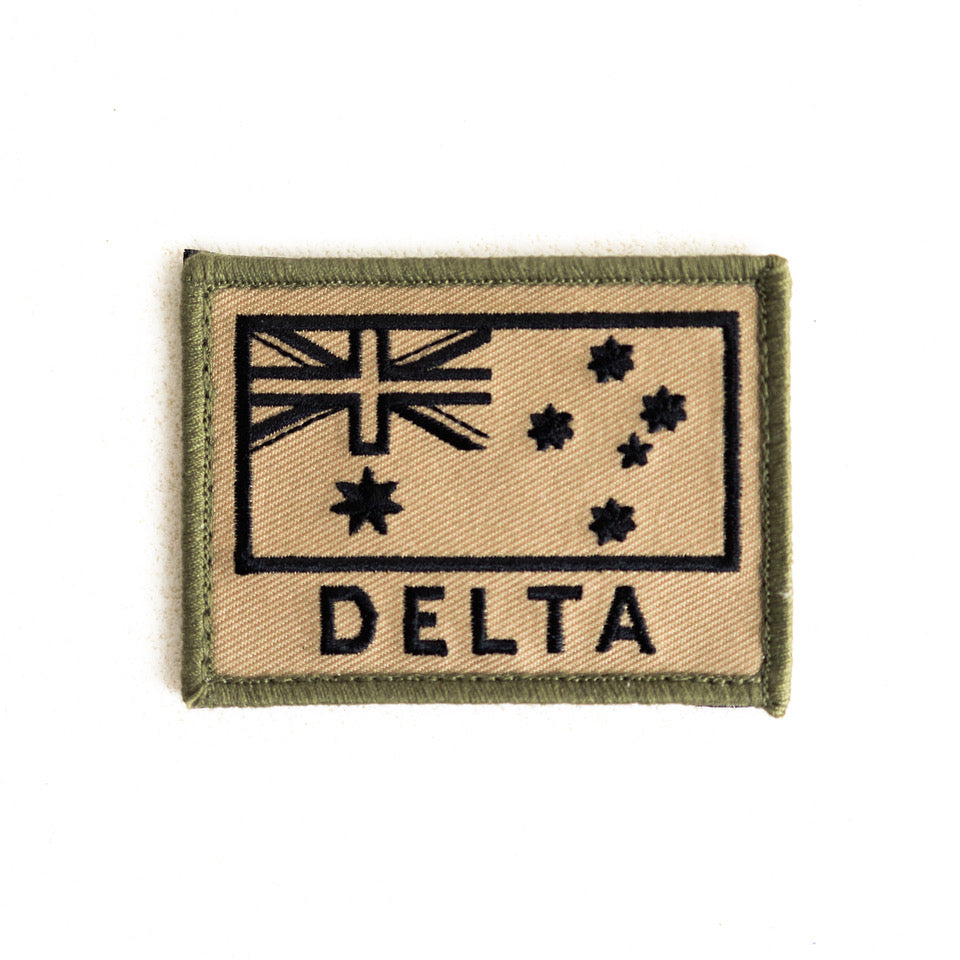 DELTA Aus Flag Velcro Patches – Delta Footwear